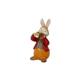Goebel Figur " Hase - Eifriger Trompeter " in Bunt | Gr.: onesize