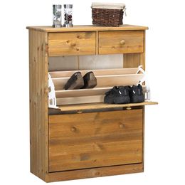 ebuy24 Schuhschrank Nelly Kiefer 78 x 35 cm | Gr.: onesize