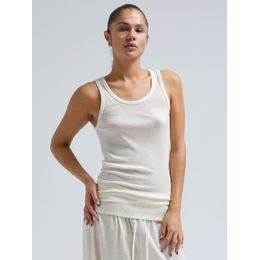 Seamless Basic Top Isa in Off-White | Gr.: onesize