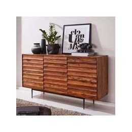 KADIMA DESIGN Sideboard WL5.635 Massivholz 150x81x41 cm Landhaus Kommode, | Gr.: onesize