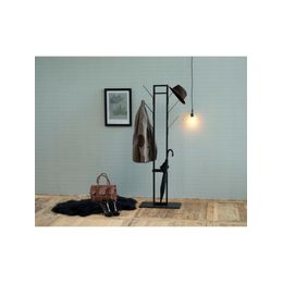 ebuy24 Garderobenst&auml;nder Garderobenst&auml;nder Schwarz 56 x 28 cm | Gr.: onesize