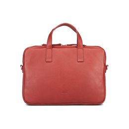Jost Vika Laptoptasche Leder 38 cm in red | Gr.: onesize