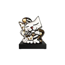 Goebel Figur " Romero Britto Golden Cat " in Bunt | Gr.: onesize