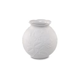 Kaiser Porzellan Vase " Rosengarten " in wei&szlig; | Gr.: onesize