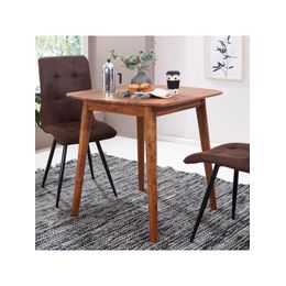 KADIMA DESIGN Esszimmertisch WL5.571 80x78x80 cm Massivholz Tisch, | Gr.: onesize
