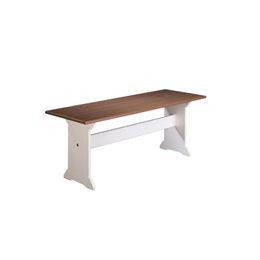 ebuy24 Sitzbank WrightC Wei&szlig; 110 x 39 cm | Gr.: onesize