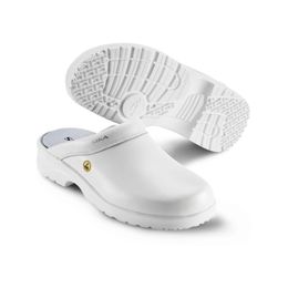Sika Clog "Fusion ESD - offener Clog" in Wei&szlig; | Gr.: 48