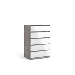 ebuy24 Kommode Nada Beton Dekor 77 x 50 cm | Gr.: onesize
