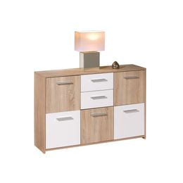 ebuy24 Kommode Elsra Eiche Dekor 115 x 30 cm | Gr.: onesize