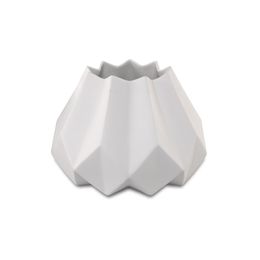Kaiser Porzellan Vase " Polygono Star " in wei&szlig; | Gr.: onesize