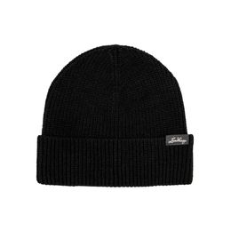 Lundhags Core Ribbed Beanie in Schwarz | Gr.: onesize