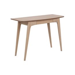ebuy24 Schreibtisch Woodstock Wei&szlig; 105 x 45 cm | Gr.: onesize