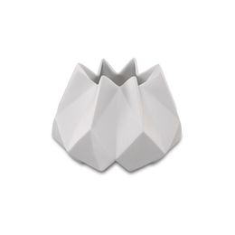 Kaiser Porzellan Vase " Polygono Star " in wei&szlig; | Gr.: onesize