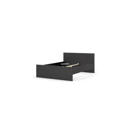 ebuy24 Bett Nada Schwarz 146 x 197 cm | Gr.: onesize