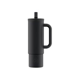 24Bottles Straw Trinkbecher 800 ml in tuxedo black | Gr.: onesize