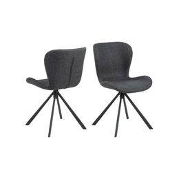 ebuy24 Esszimmerstuhl BatildaA1 Grau 2er Set | Gr.: onesize