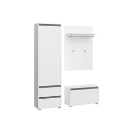 ebuy24 Wei&szlig; 146 x 35 cm | Gr.: onesize