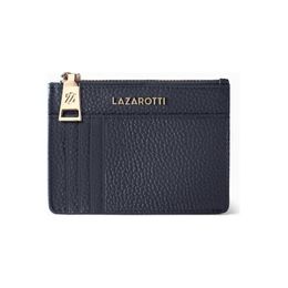 Lazarotti Bologna Leather Schl&uuml;sseletui Cardholder Leder 11,5 cm mit Air Tag Fach in navy | Gr.: onesize