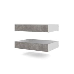 ebuy24 Bett Nada Beton Dekor 99 x 67 cm | Gr.: onesize