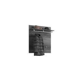 ebuy24 Wandgarderobe Scout Grau 90 x 27 cm | Gr.: onesize