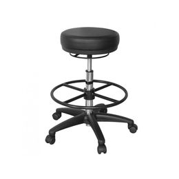 KADIMA DESIGN Arbeitshocker ROLAND Rund Sitzhocker Rollen gebremst | Gr.: onesize