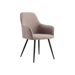 ebuy24 Esszimmerstuhl Harbo Beige 2er Set | Gr.: onesize