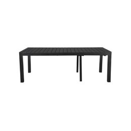 ebuy24 Gartentisch Grup Schwarz 343 x 100 cm | Gr.: onesize