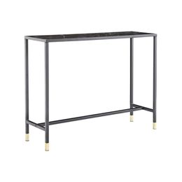 ebuy24 Konsolentisch Dipp Schwarz 30 x 100 cm | Gr.: onesize