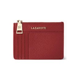Lazarotti Bologna Leather Schl&uuml;sseletui Cardholder Leder 11,5 cm mit Air Tag Fach in red | Gr.: onesize