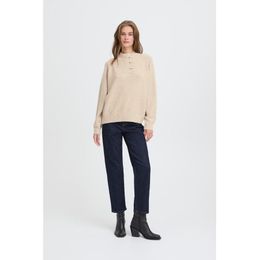 Ichi Strickpullover IHDASILA Loose fit in Oatmeal Melange | Gr.: L