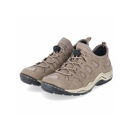 Rieker Schn&uuml;rhalbschuh in beige | Gr.: 42