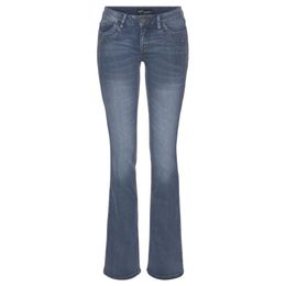 Arizona Bootcut-Jeans in mid blue use | Gr.: 80