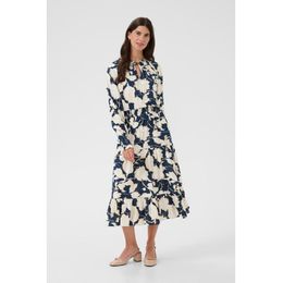 Cream Kleid CRLucca Feminine in Navy Flower Print | Gr.: 36