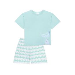 Schiesser Pyjama Nightwear in t&uuml;rkis | Gr.: 98