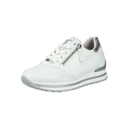 Gabor Sneaker in Wei&szlig;/Silber | Gr.: 36