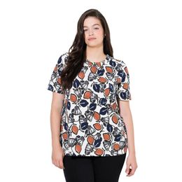Ulla Popken Shirt in offwhite | Gr.: 58-60