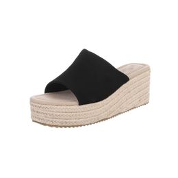 Ital-Design Sandale & Sandalette in Schwarz und Beige | Gr.: 39