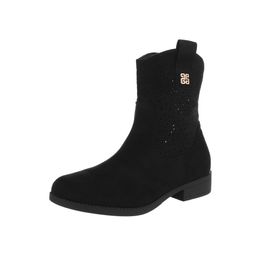 Ital-Design Stiefelette in Schwarz | Gr.: 41