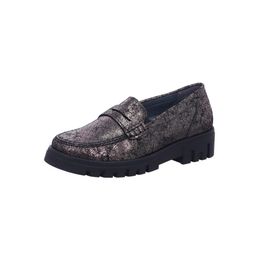 Waldl&auml;ufer WALDL&Auml;UFER Slipper Shine in anthrazit | Gr.: 4,5