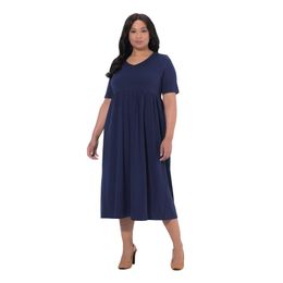 Ulla Popken Kleid in marine | Gr.: 46-48