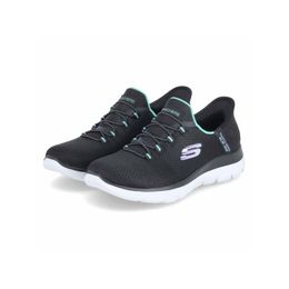 Skechers Schn&uuml;rhalbschuh in schwarz | Gr.: 40