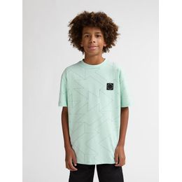 PETROL INDUSTRIES Allover-Print T-Shirt Luchador in Gr&uuml;n | Gr.: 104