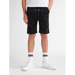 PETROL INDUSTRIES Jogging-Shorts Cedros in Schwarz | Gr.: 128