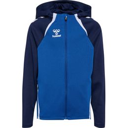 Hummel Rei&szlig;verschluss Jacke Daumenl&ouml;cher Hmllead Kinder in TRUE BLUE/MARINE | Gr.: 152