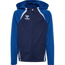 Hummel Rei&szlig;verschluss Jacke Daumenl&ouml;cher Hmllead Kinder in MARINE/TRUE BLUE | Gr.: 152