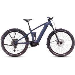 Cube Stereo Hybrid ONE44 Pro 800 | Gr. XL | Aluminium E-MTB Allmountain-Trail (130-150mm) Blau