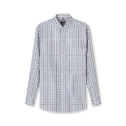 OLYMP Herren Businesshemd "OLYMP Luxor, modern fit, Button-down"marine, Gr. 38, 100% Baumwolle, Hemden