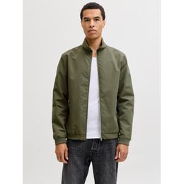 Jack & Jones JACK & JONES Herren Blouson "JJERUSH Stylisch, funktional, ideal f&uuml;r Herbst, pflegeleicht"dusty olive, Gr. S, unifarben, Web, Obermaterial: 100%