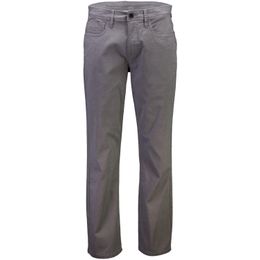 5-Pocket-Hose LINDBERGH "5-Pocket Hosen Relaxed Loose Fit", Herren, Gr. 32, L&auml;nge 34, lt grau, Obermaterial: 98% Baumwolle, 2% Elasthan, relaxed fit, Hosen 5-Pocket-Hose