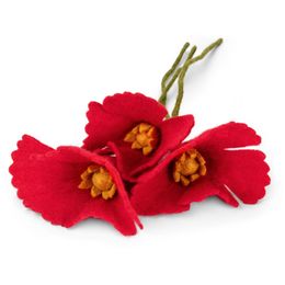 &Eacute;n Gry & Sif Mohnblumen Filz